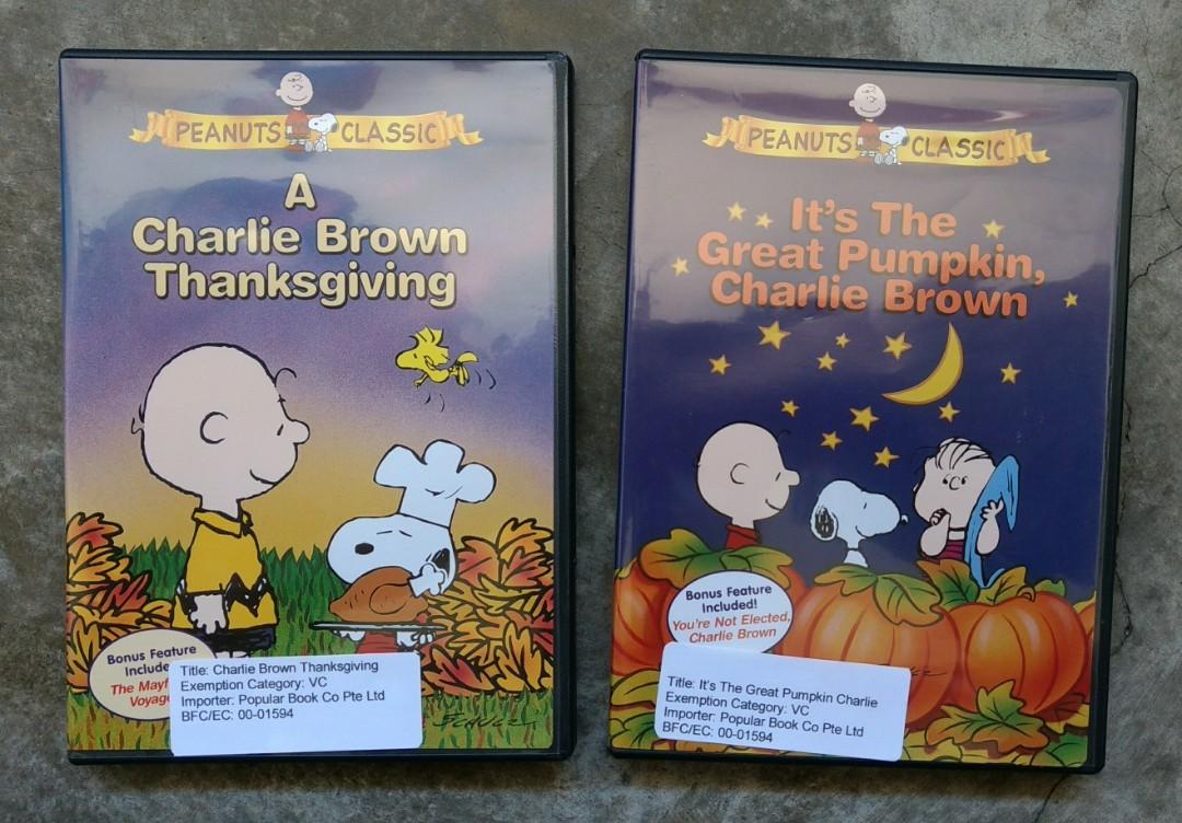 Peanuts DVDs, Hobbies & Toys, Music & Media, CDs & DVDs on Carousell