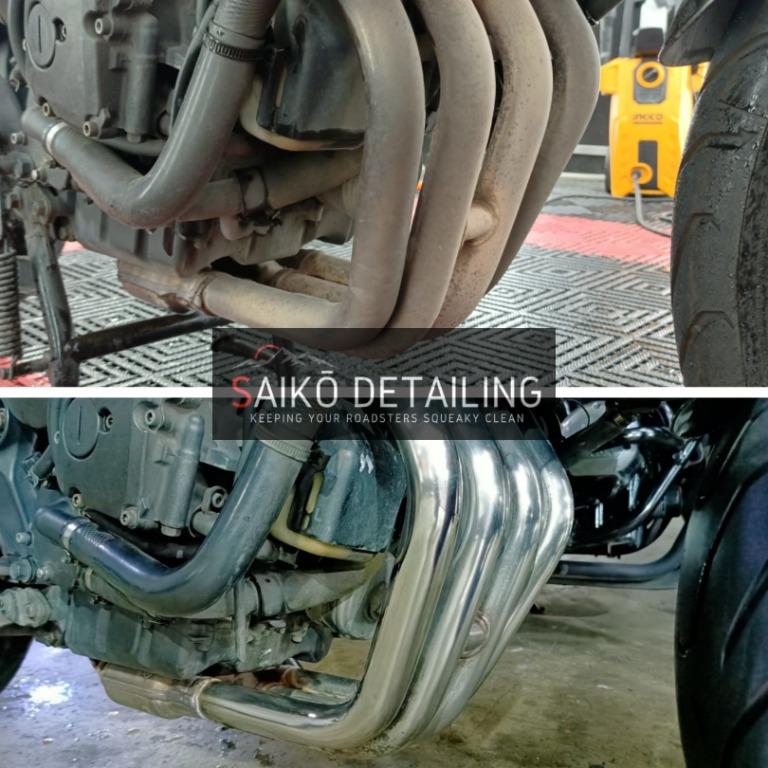 Pipe & Exhaust Derusting & Polishing, Motorcycles, Motorcycle ...