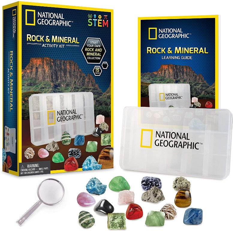 {READY STOCK} NATIONAL GEOGRAPHIC Rocks and Minerals Education Set – 15 ...