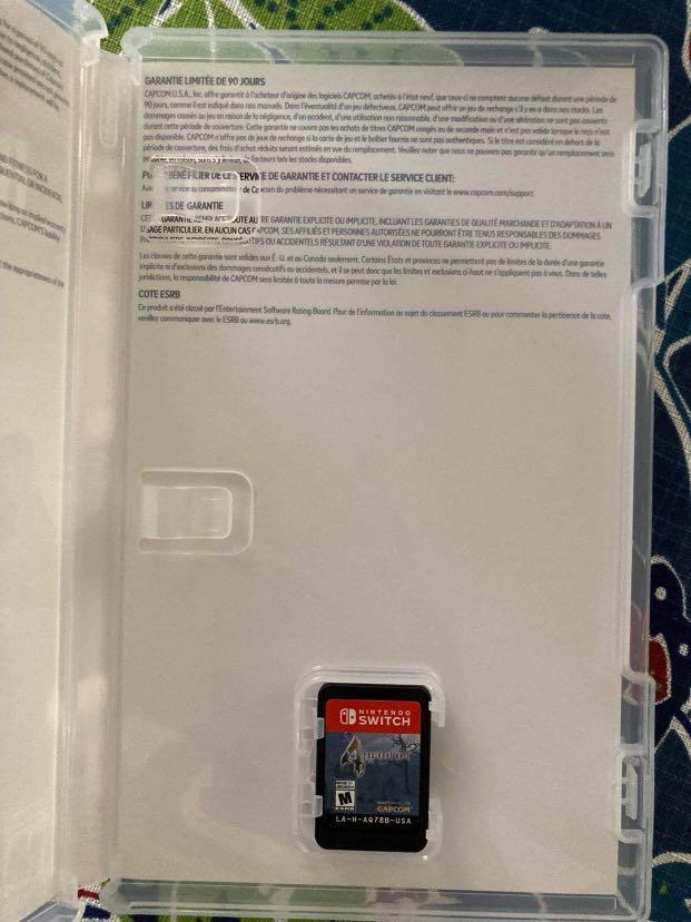 Resident Evil 4 (Switch), Video Gaming, Video Games, Nintendo on Carousell