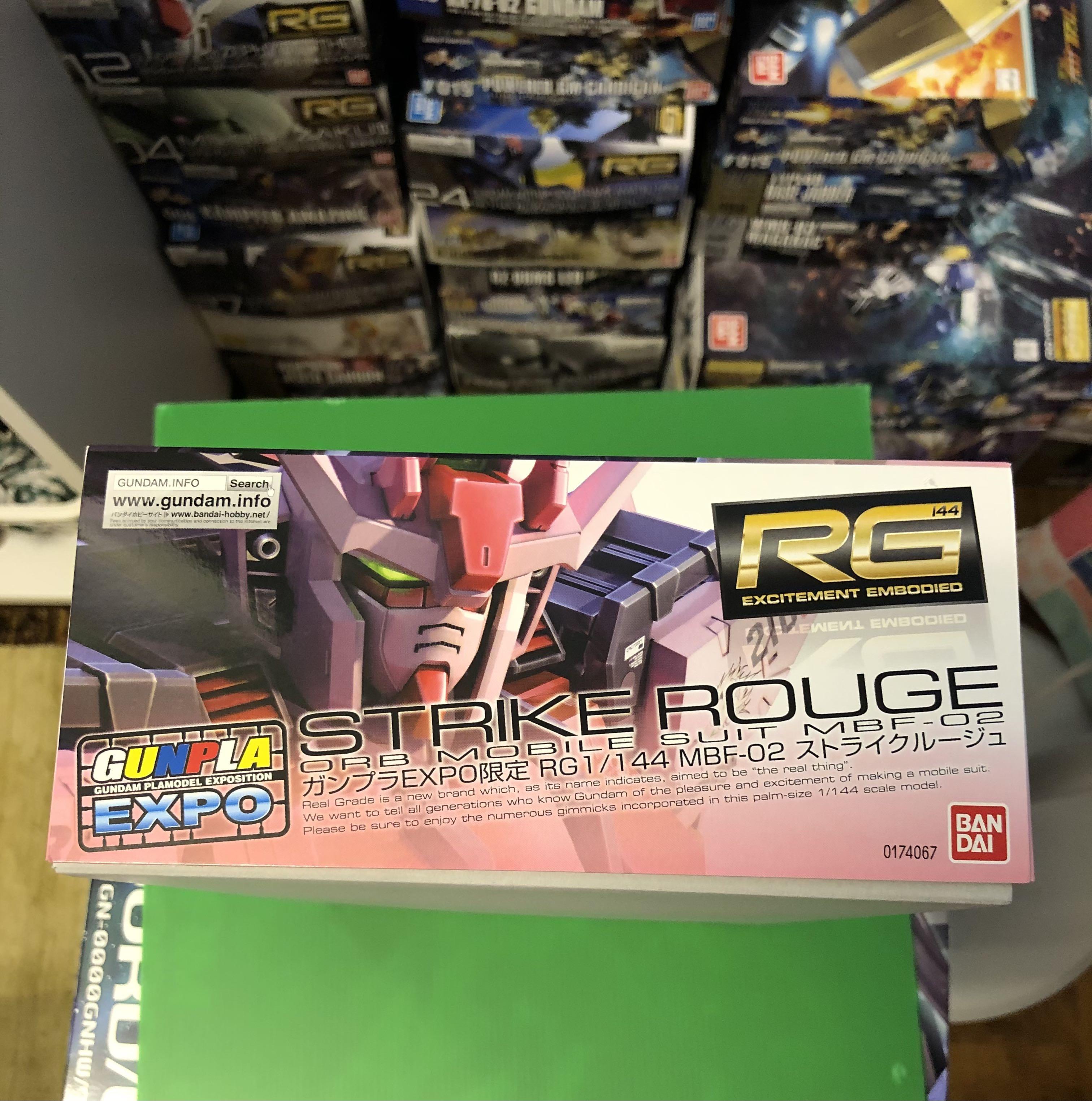 RG Strike Rogue Gundam, Hobbies & Toys, Toys & Games on Carousell
