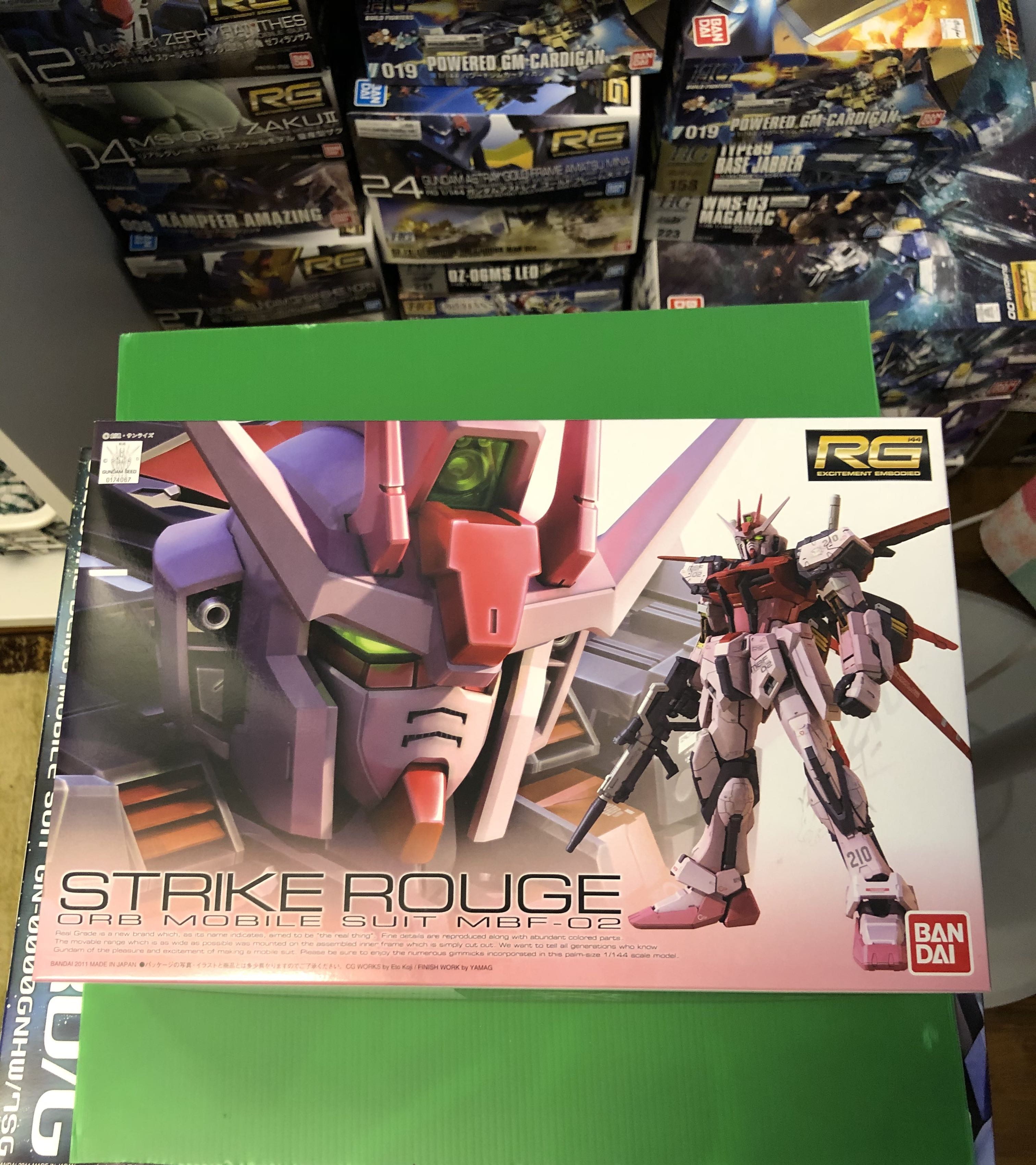 RG Strike Rogue Gundam, Hobbies & Toys, Toys & Games on Carousell