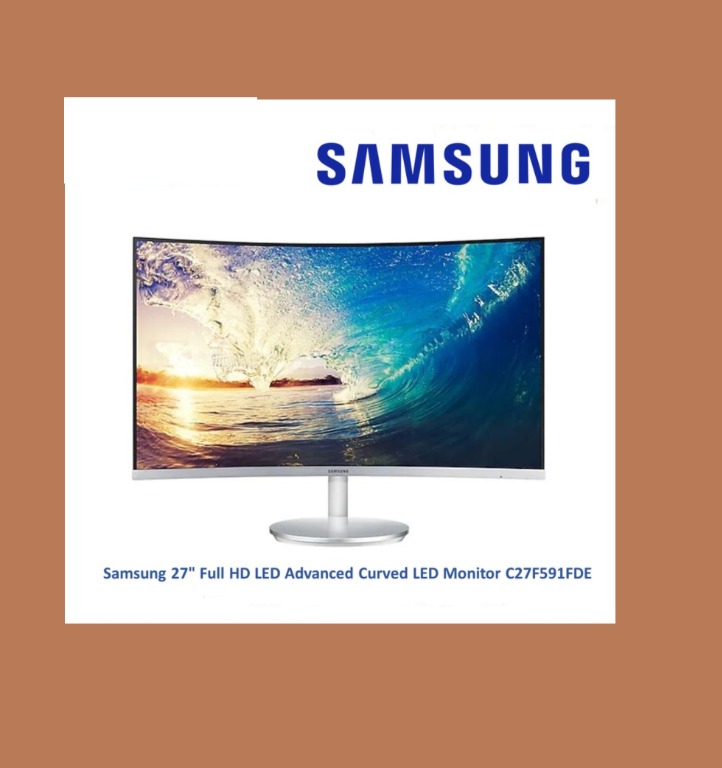 Samsung 27 inch Full HD Advanced Curved Monitor 27" - Model C27F591FDE ...