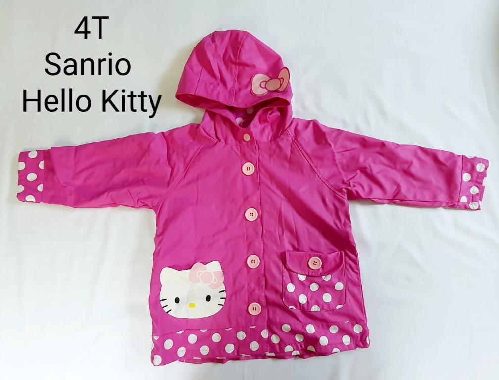 SANRIO HELLO KITTY RAINCOAT, Babies & Kids, Babies & Kids Fashion on ...