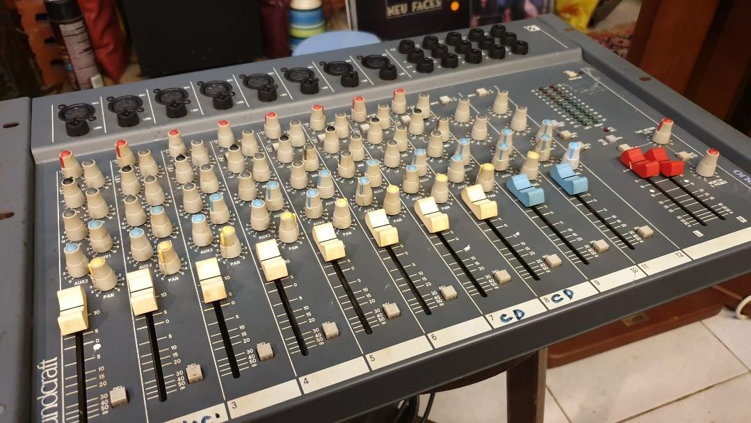 Soundcraft SPIRIT FOLIO 12/2 mixing desk/console., Audio, Other Audio ...
