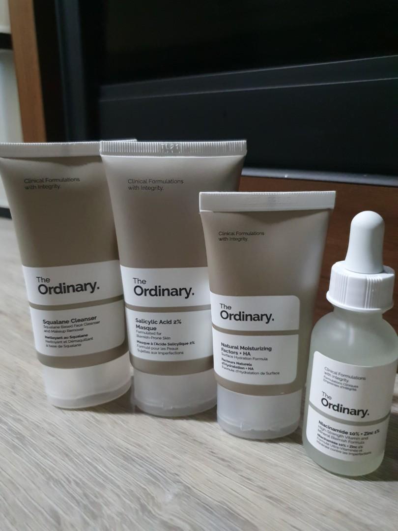 The Ordinary Skincare Set, Beauty & Personal Care, Face, Face Care on ...