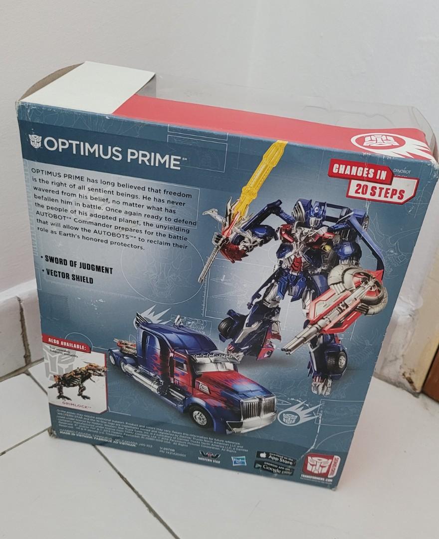 TRANSFORMER Optimus Prime Leader Class Edition, Hobbies & Toys, Toys ...