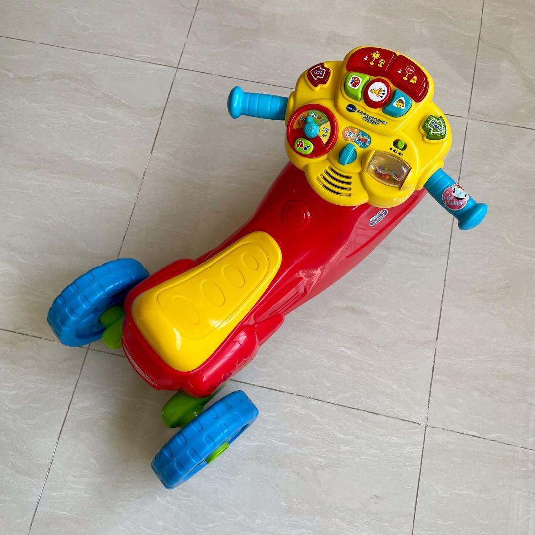 Vtech Ride On Walker Motorcycle Bike, Babies & Kids, Infant Playtime on ...