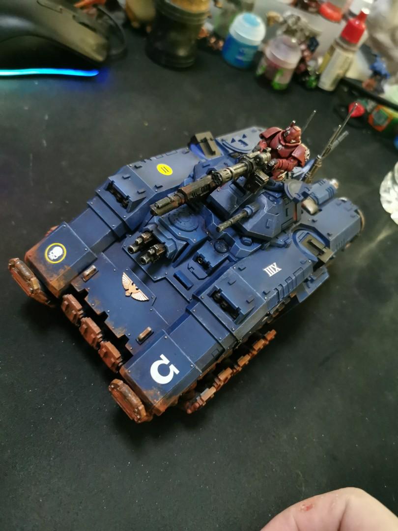 Warhammer space marine tank, Hobbies & Toys, Toys & Games on Carousell