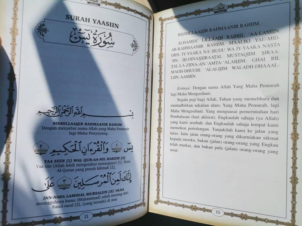 Surah Yasin Tahlil Doa Selamat Beserta Bacaan Romanais Rumi Read