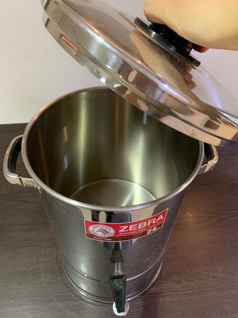 Zebra 24CM stainless steel water dispenser, Furniture & Home Living, Kitchenware & Tableware ...