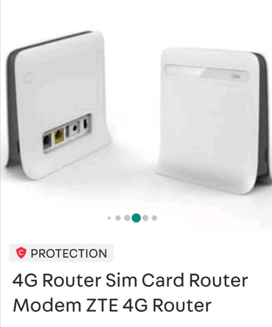 ZTE SIm card LTE wifi router, Computers & Tech, Parts & Accessories ...