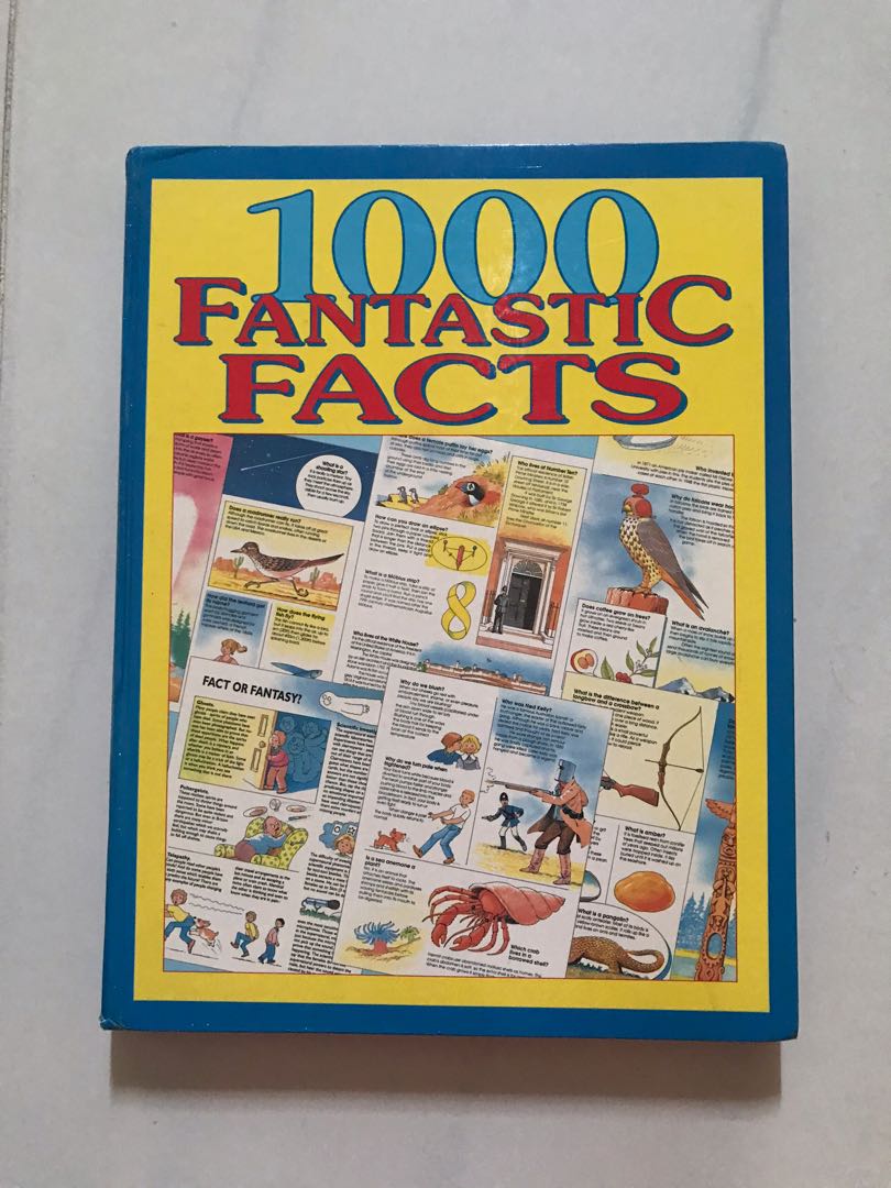 1000 Fantastic Facts book, Hobbies & Toys, Books & Magazines, Children ...