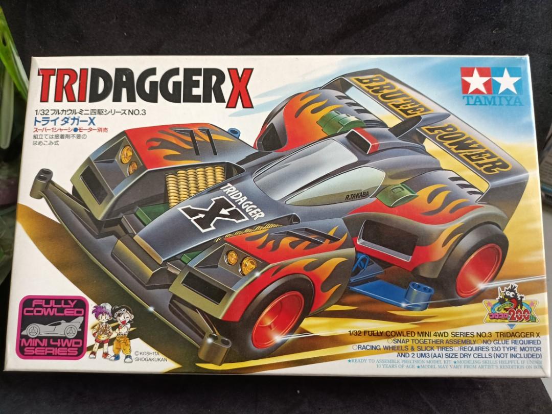 1994 Tamiya mini 4WD 1/32 TRIDAGGER X (Japan made), Hobbies & Toys ...