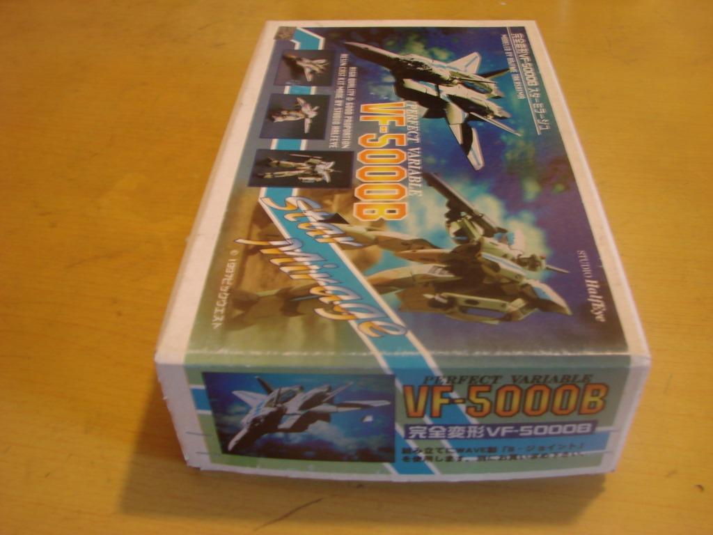 日本絶版原件 HalfEye 首辨 手辦 resin kit garage kit GK 模型 1/100 VF-5000B 完全變形, 興趣 ...