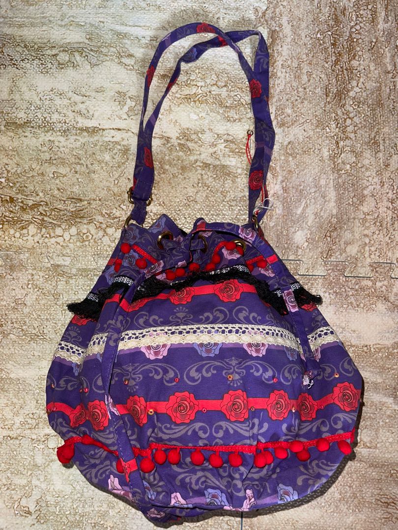 Original Anna Sui bucket bag, Women's Fashion, Bags & Wallets, Cross ...