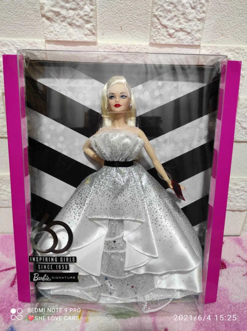 Barbie Signature 60 Anniversary by Mattel, Hobbies & Toys, Toys & Games ...