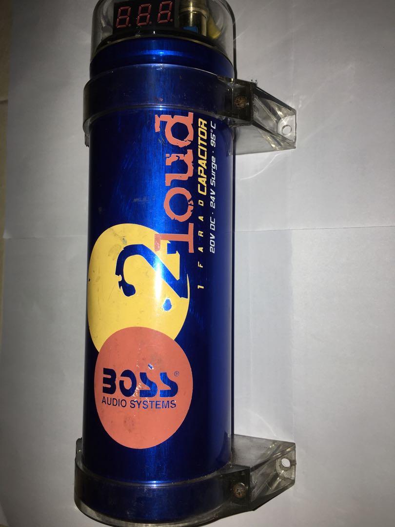 Boss Capacitor, Car Accessories, Accessories on Carousell