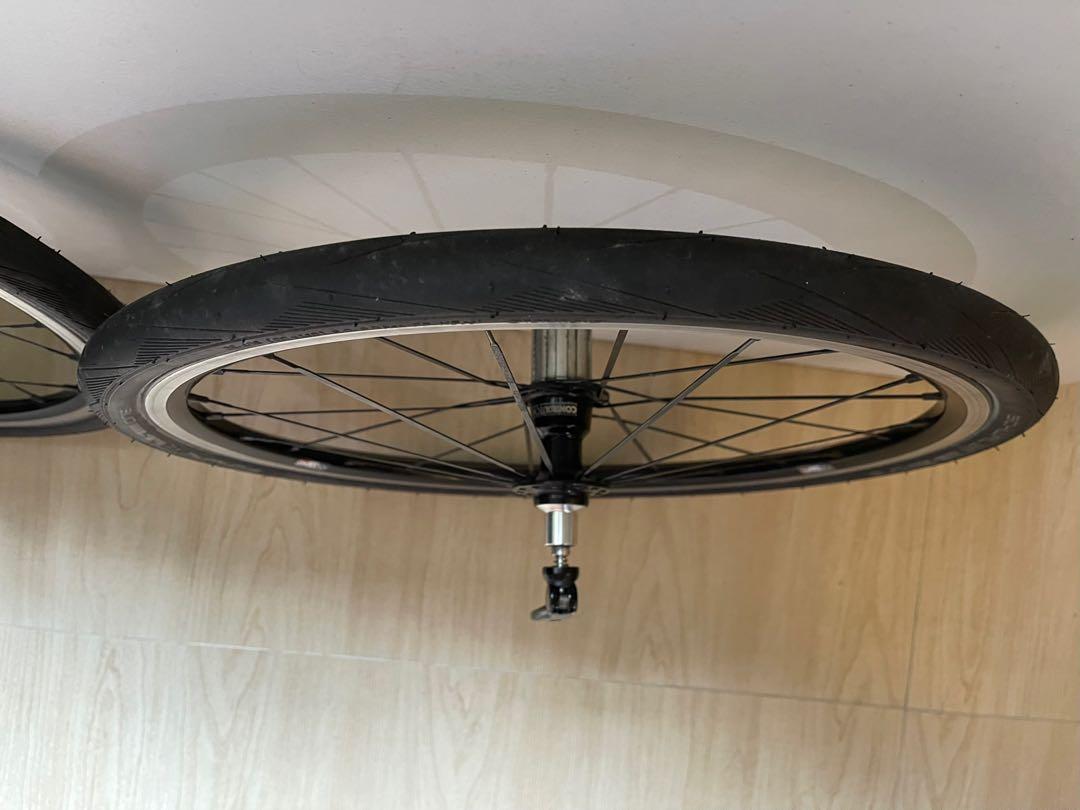 ControlTech 20” 406 wheel set - with Schwalbe One tires, Sports ...