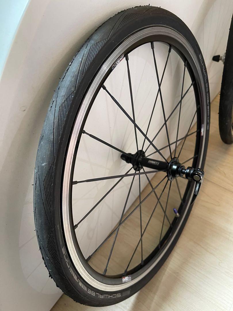 ControlTech 20” 406 wheel set - with Schwalbe One tires, Sports ...