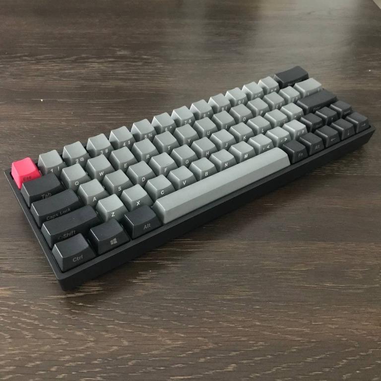 Custom Keyboard Milky Yellow Gateron Linear Switch GK64XS 64 Key ...