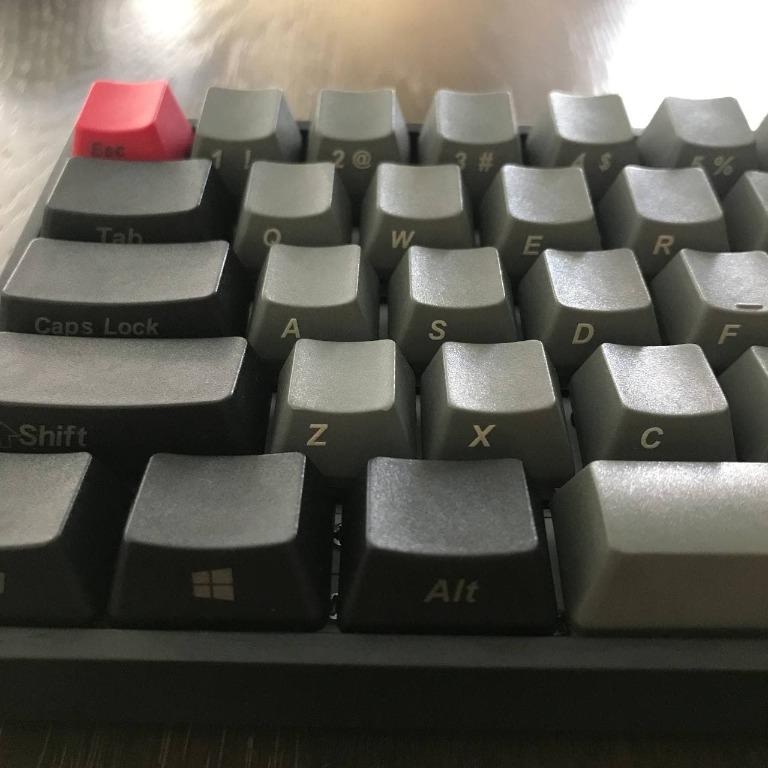 Custom Keyboard Milky Yellow Gateron Linear Switch GK64XS 64 Key ...