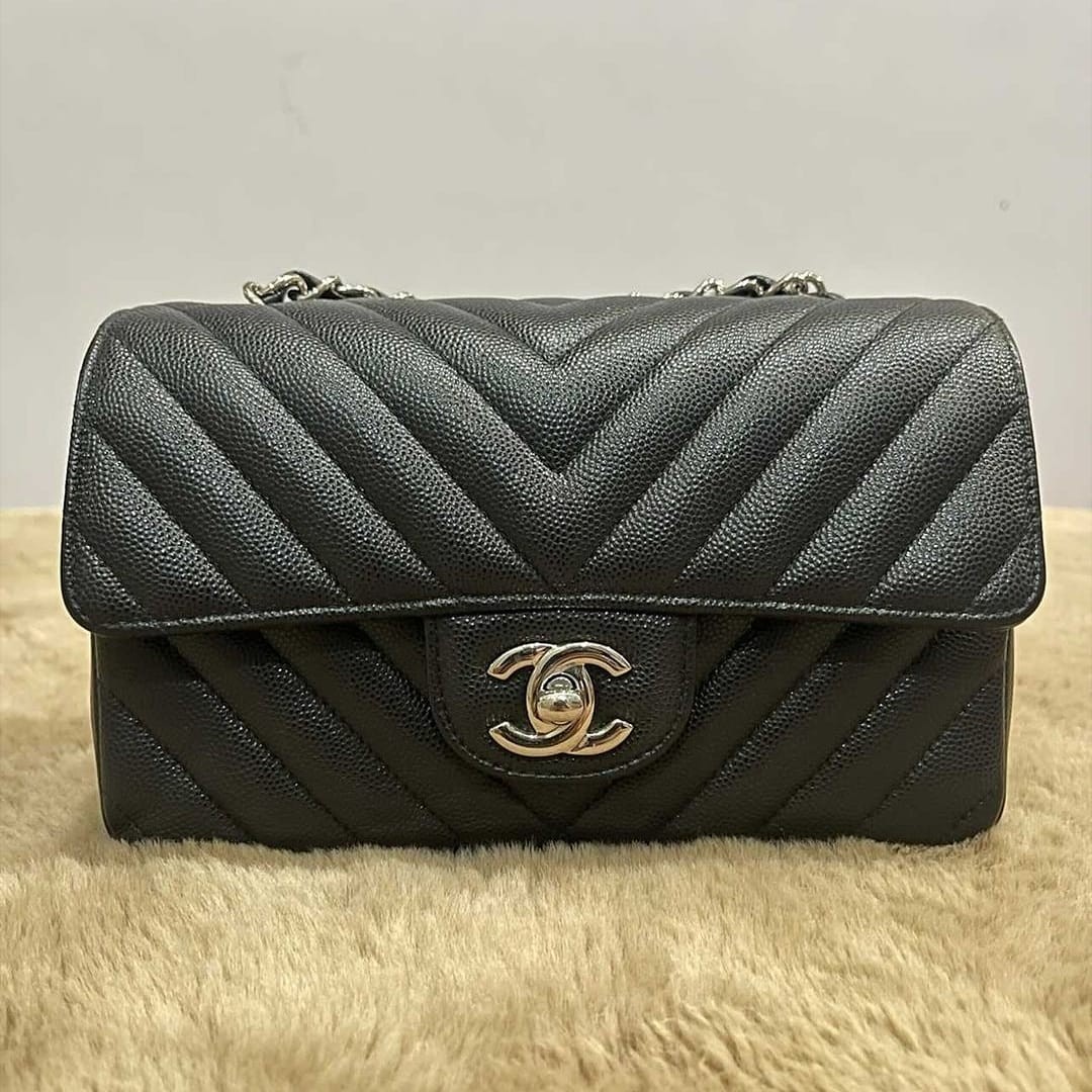 Chanel Mini Rectangle Flap, Luxury, Bags & Wallets on Carousell