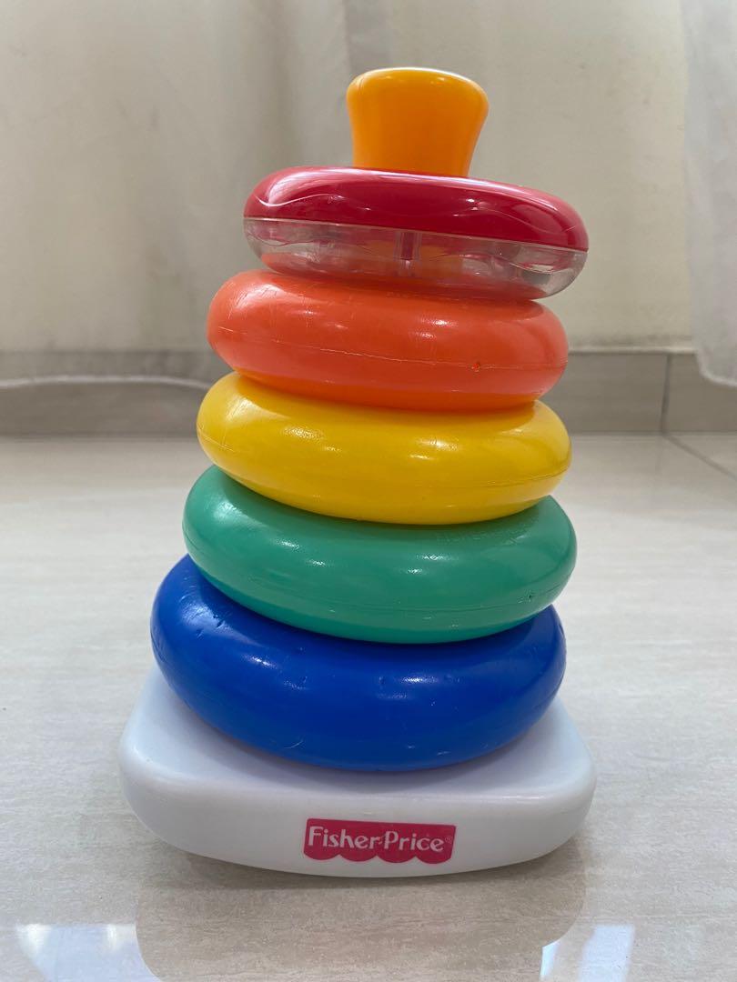 Fisher Price Stacking Rings, Babies & Kids, Infant Playtime on Carousell