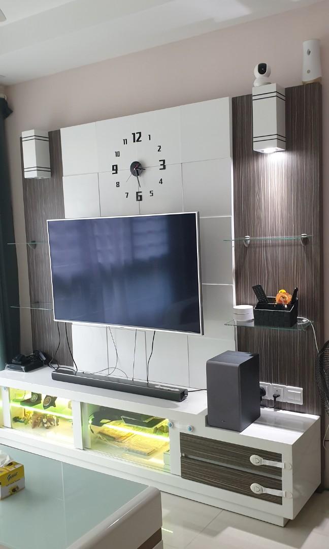 Full Height TV Console, Furniture & Home Living, Furniture, TV Consoles ...