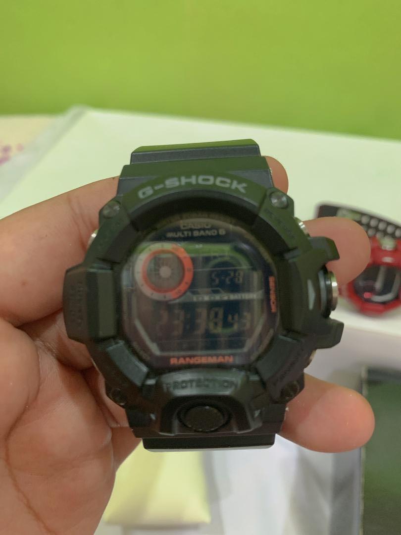 G SHOCK Black Panther Rangeman Japan Set 🇯🇵 GW-9400BJ-1JF, Men's ...