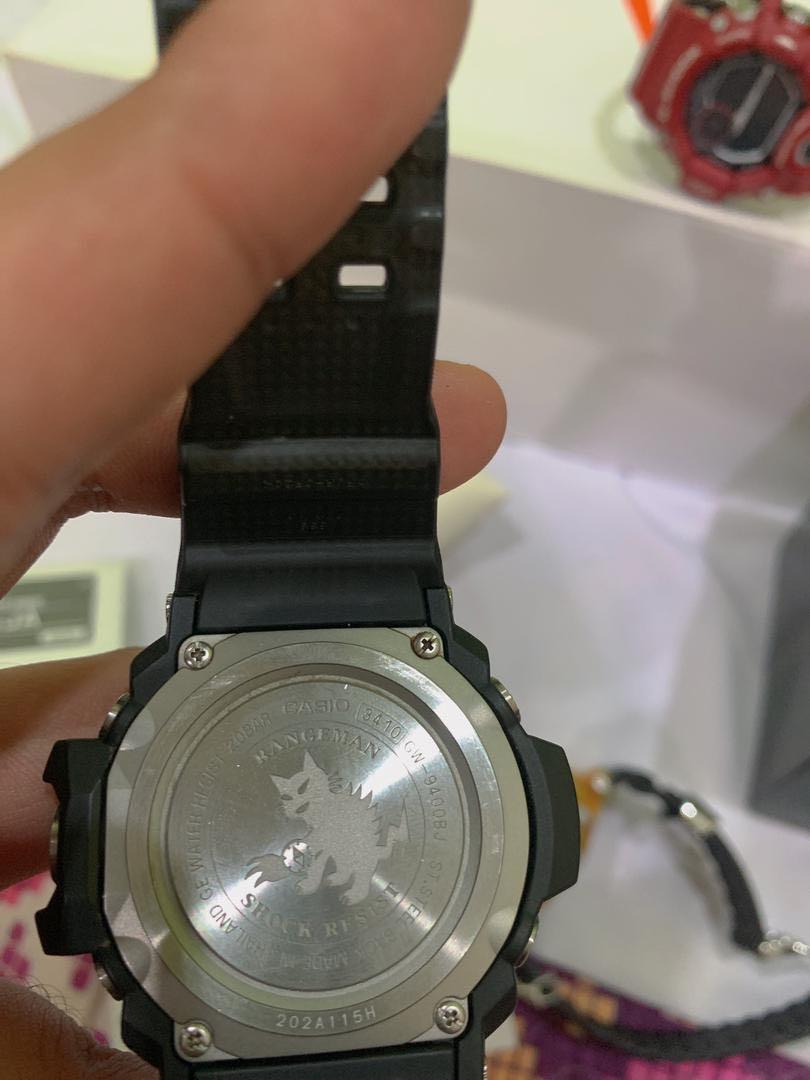 G SHOCK Black Panther Rangeman Japan Set 🇯🇵 GW-9400BJ-1JF, Men's ...