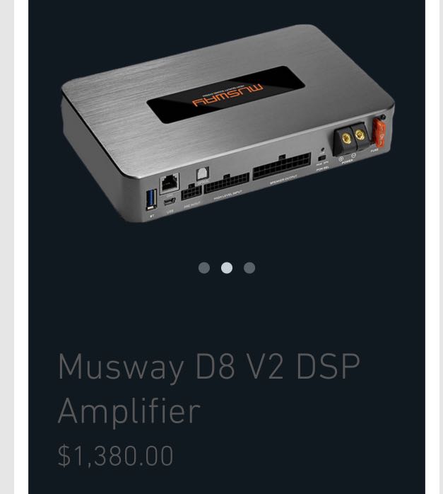 Good as new Musway D8 v2 dsp , Car Accessories, Electronics & Lights on Carousell