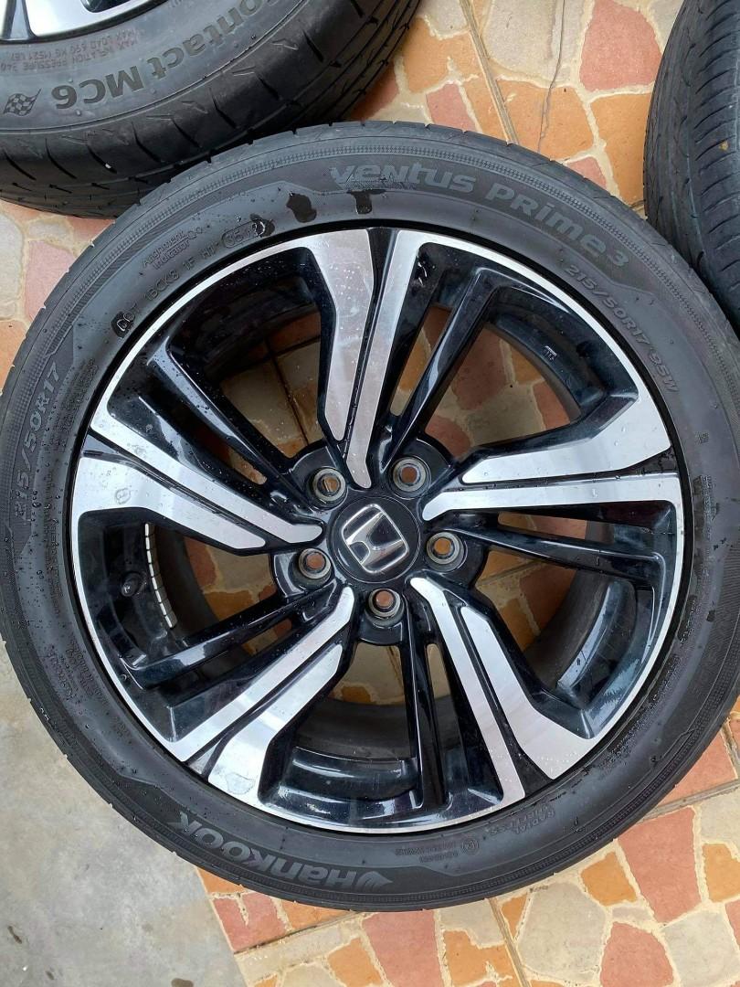 Honda Civic FC Original 17 Rim, Auto Accessories on Carousell