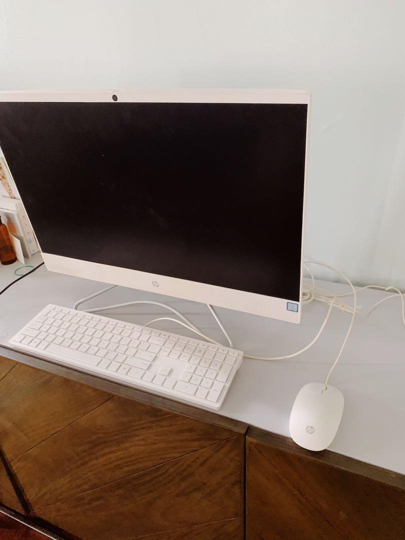 HP Desktop complete 8th gen icore 3, Computers & Tech, Desktops on ...