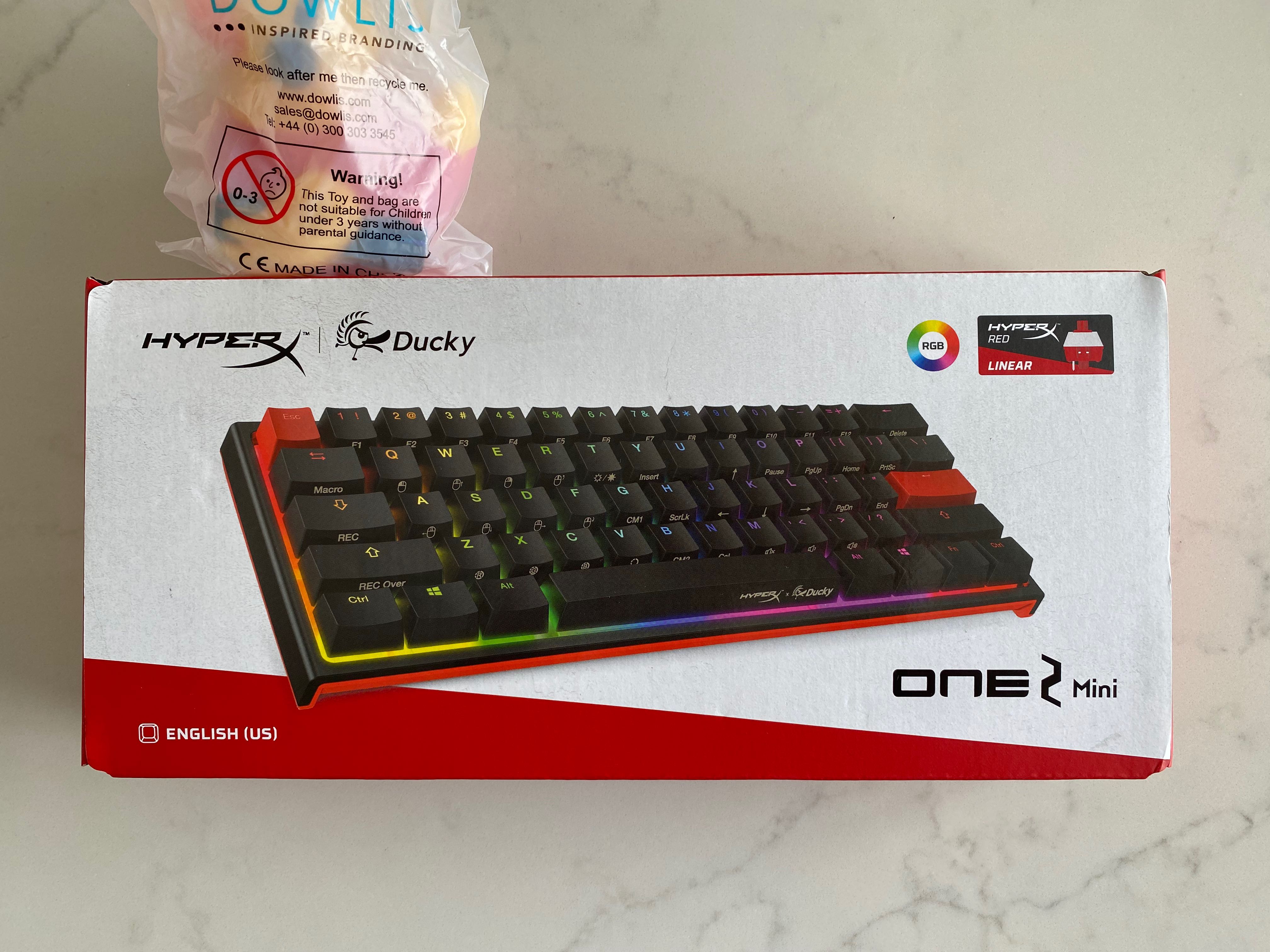HyperX x Ducky One 2 Mini Limited Edition, Computers & Tech, Parts ...