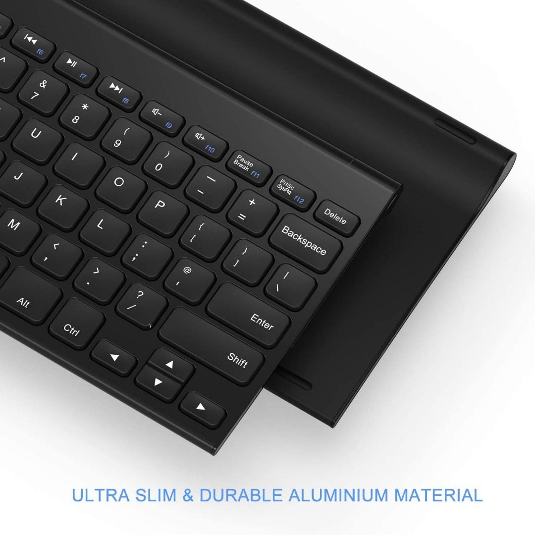 Jelly Comb Bluetooth Keyboard, KUS-009C Wireless Compact Keyboard UK ...