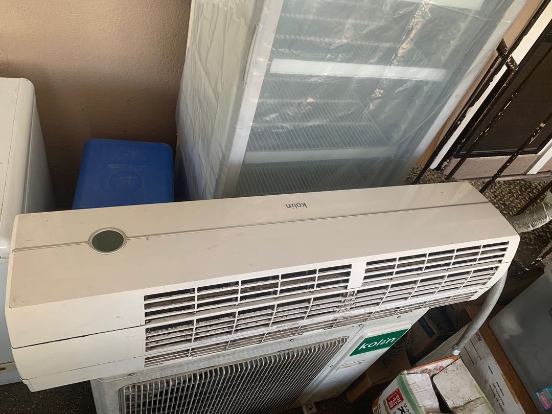 Kolin 3hp split type NON-INVERTER, TV & Home Appliances, Air ...