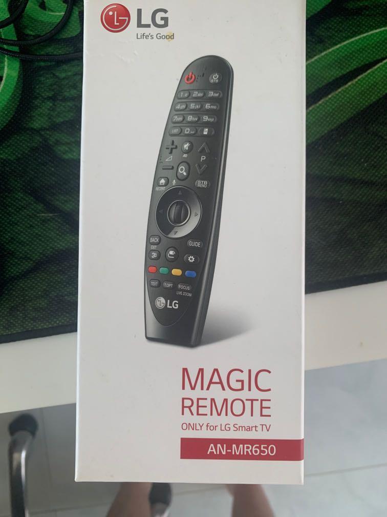 LG Magic Remote AN-MR650, TV & Home Appliances, TV & Entertainment, TV ...