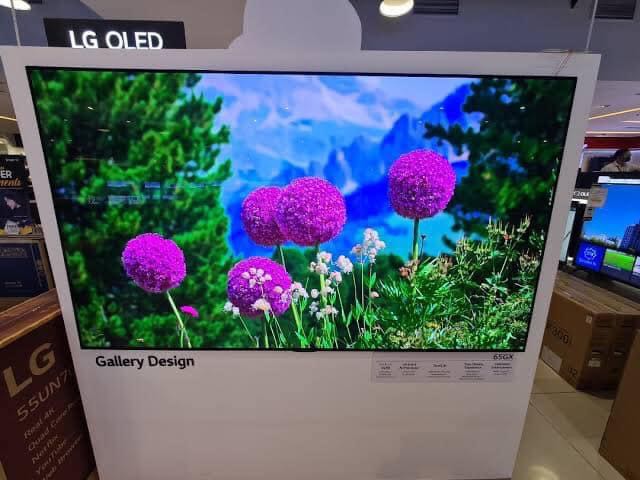 LG OLED GALLERY DESIGN 65GX, TV & Home Appliances, TV & Entertainment ...