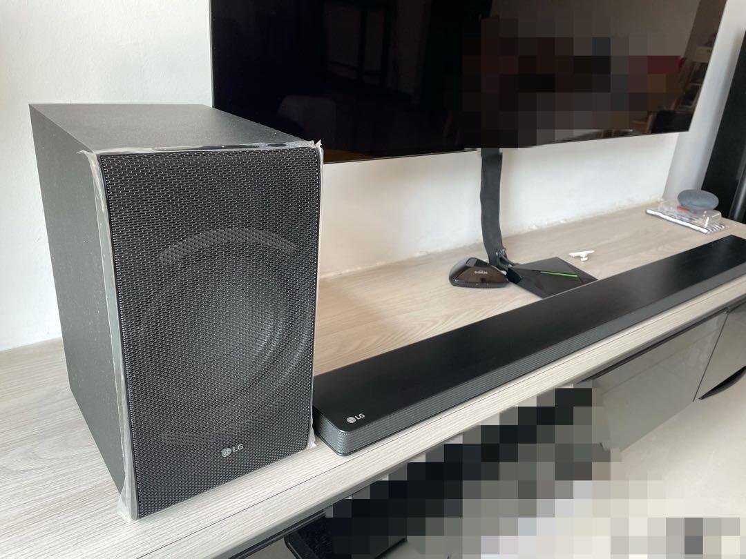 LG SJ8 soundbar and subwoofer, Audio, Soundbars, Speakers & Amplifiers ...