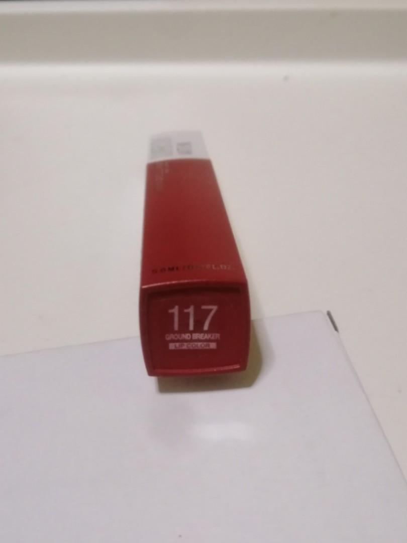 Maybelline SuperStay Matte Ink Liquid Lipstick Ground-breaker 117 ...