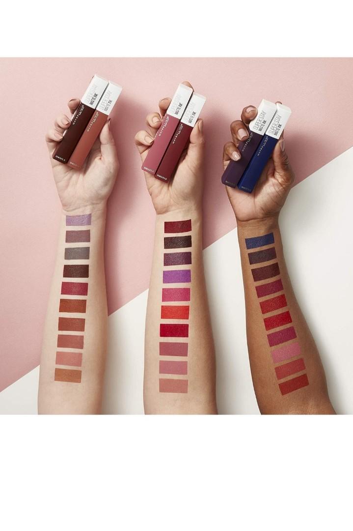 Maybelline SuperStay Matte Ink Liquid Lipstick Ground-breaker 117 ...