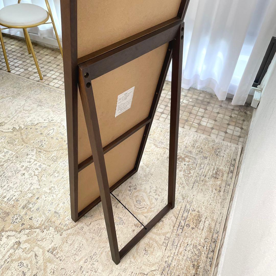 Muji standing mirror, Furniture & Home Living, Furniture, Shelves ...