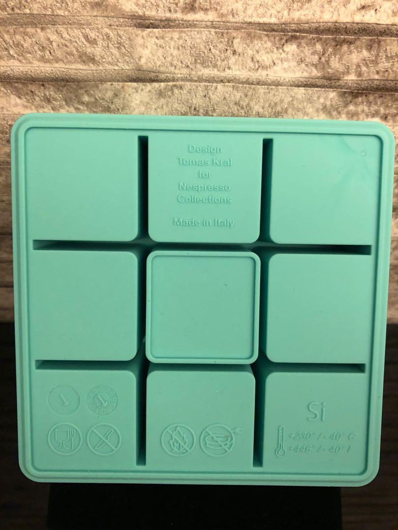 Nespresso Ice Cube Tray 矽膠冰格, 家庭電器, 廚房電器, 咖啡機及咖啡壺 - Carousell