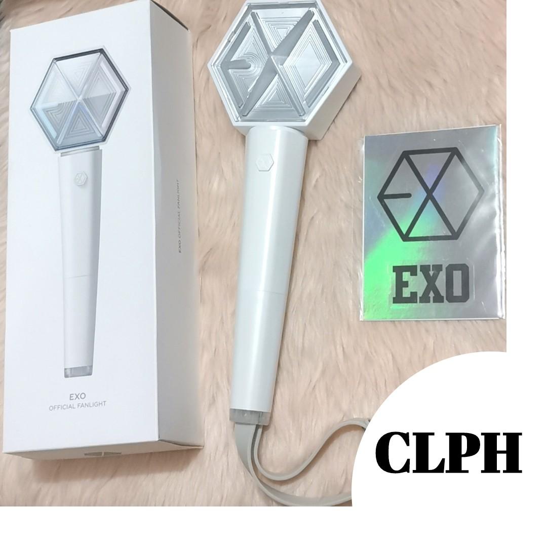 Official EXO Lightstick Version 3, Hobbies & Toys, Memorabilia ...