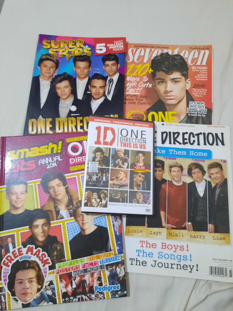 Old One Direction Books/Magazine/DVD, Hobbies & Toys, Books & Magazines ...