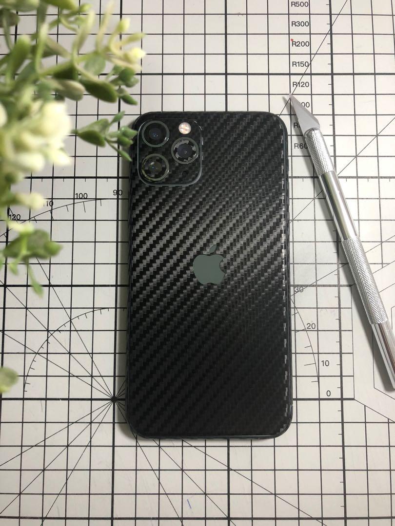 🔥Ready Stock🔥 Carbon Fiber Phone Sticker Wrap, Mobile Phones & Gadgets ...