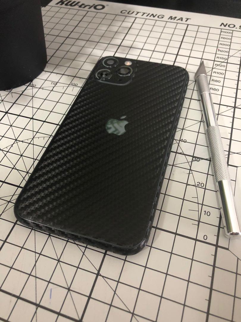 🔥Ready Stock🔥 Carbon Fiber Phone Sticker Wrap, Mobile Phones & Gadgets ...