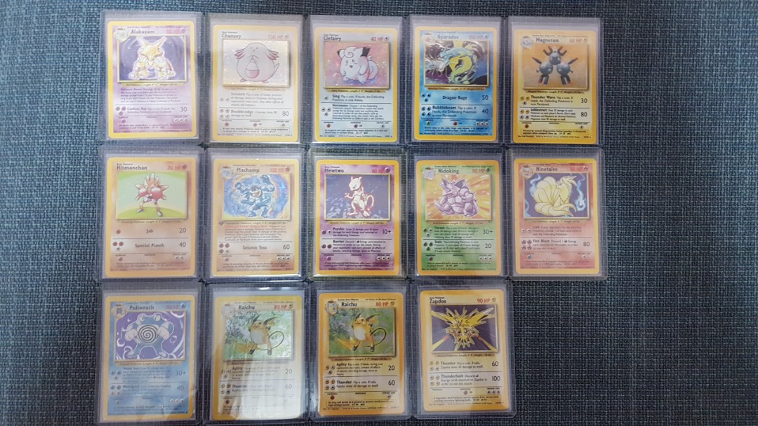 [Weekend Sale] Pokemon Base Set Holo*, Hobbies & Toys, Memorabilia ...