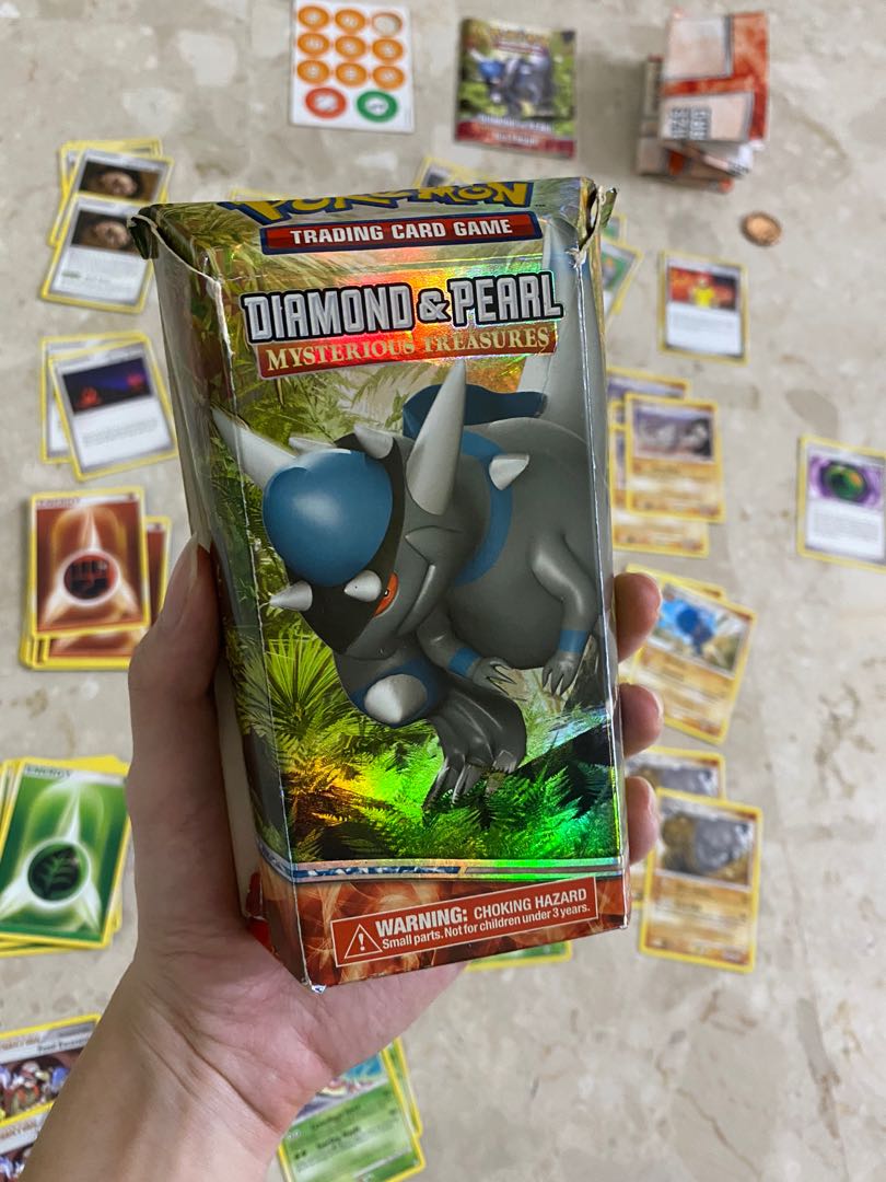 Pokemon cards Diamond and Pearl Mysterious Treasures- skull charge ...